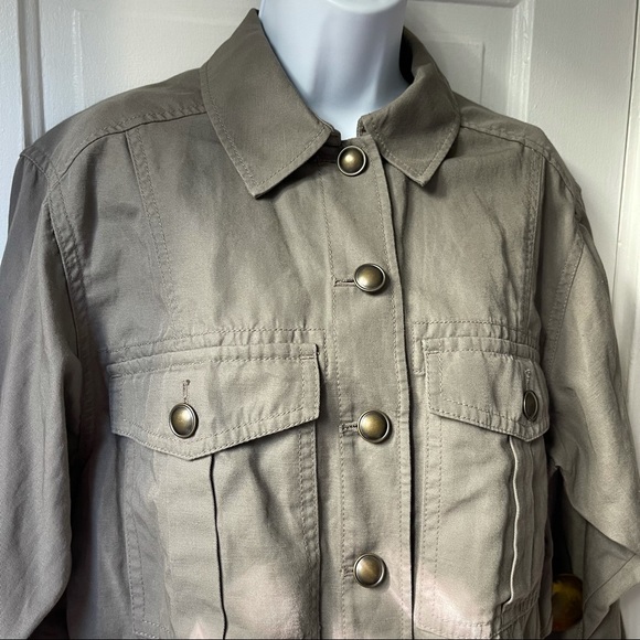 Club Monaco | Jackets & Coats | Club Monaco Cropped Utility Jacket ...